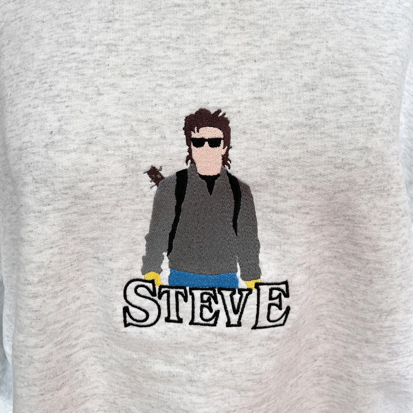 Steve Embroidered Crewneck – Viable NYC